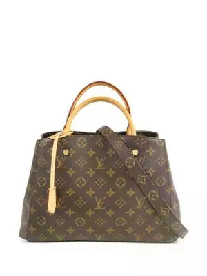 LOUIS VUITTON Mm Monogram Montaigne Tote Bag