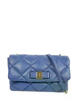FERRAGAMO Vara Quilted Shoulder Bag