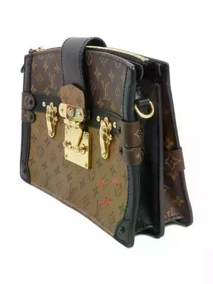 LOUIS VUITTON Monogram Trunk Clutch Bag