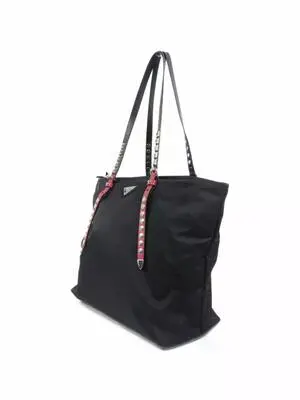 Prada Studded-detail Tote Bag
