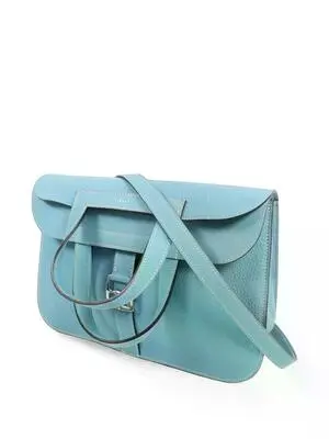 Hermès 31 Halzan Leather Tote Bag