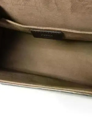 Fendi Kan I Logo-patch Shoulder Bag