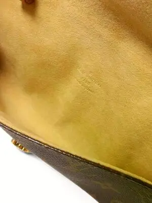 LOUIS VUITTON Monogram Pochette Twin Clutch Bag