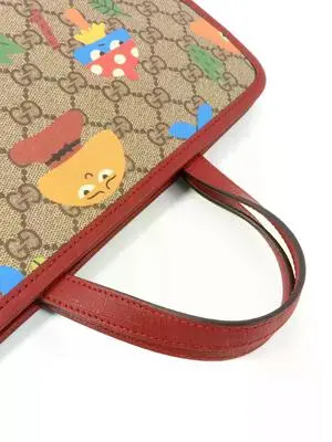 Gucci Gg Supreme Mushroom-print Tote Bag
