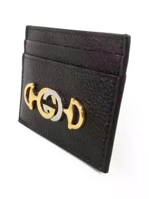 Gucci Zumi Gg Card Holder - Black