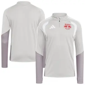 Adidas New York Red Bulls 2026 Tiro Competition Quarter-zip Training Top - Silver
