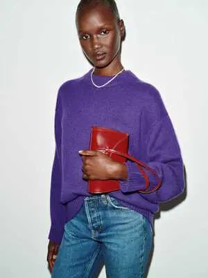 REFORMATION Elena Mini Bag - Red