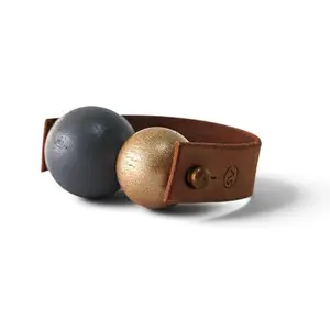 SVETLANA VUKOV Grey&gold Duo Sphere Bracelet - Grey/gold