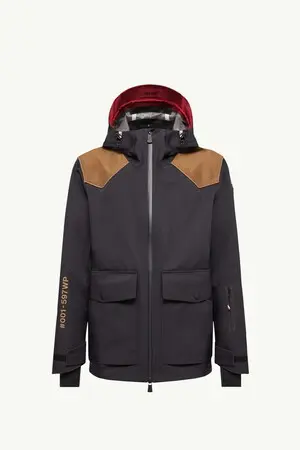 Moncler Vernon Hooded Gore‑tex® Laminate Ski Jacket - Blue