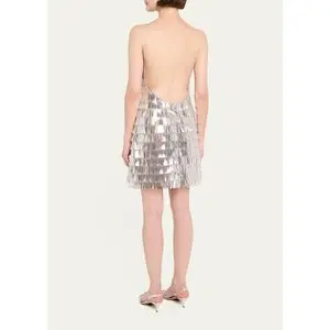 Retrofete Amalie Sequined Mini Dress
