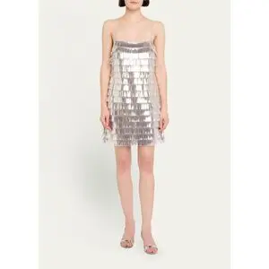 Retrofete Amalie Sequined Mini Dress