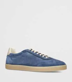 Brunello Cucinelli Suede Low-top Sneakers