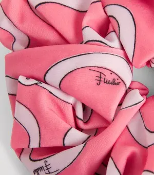 Emilio Pucci Silk Printed Scrunchie