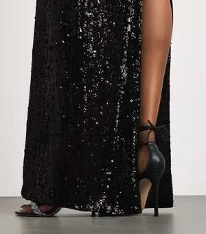 Pamella Roland Embellished Dégrade Gown