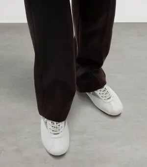 Bottega Veneta Leather Shot Sneakers