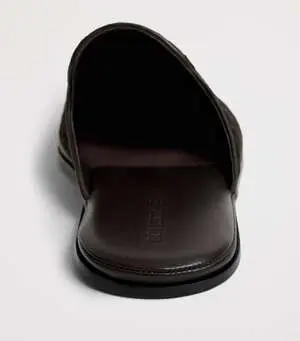 Bottega Veneta Suede Intrecciato Slippers