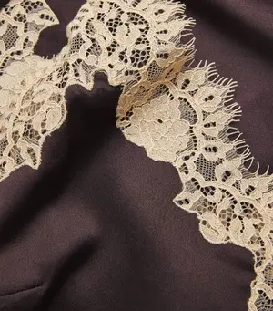 DÔEN Silk Lace-trim Kira Camisole