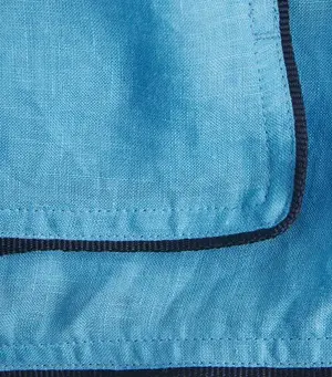 Vilebrequin Linen Mallorca Swim Shorts - Blue