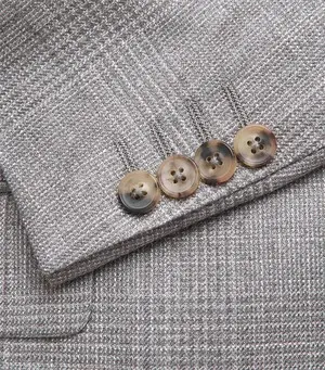 Canali Silk-cashmere Check Blazer