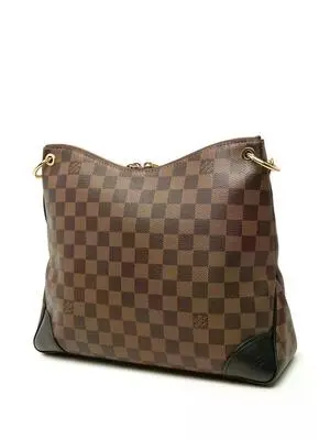LOUIS VUITTON 2000-2026 Damier Ebene Odeon Mm Crossbody Bag