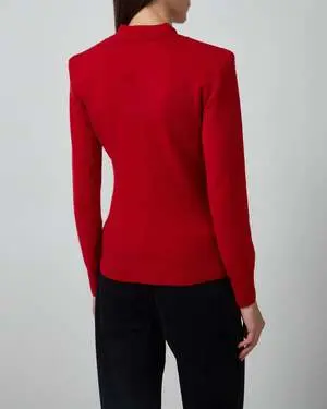 ROTATE BY BIRGER CHRISTENSEN Polo Wool Longsleeve