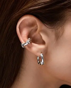 MARIA NILSDOTTER Earring Bolted Hoop