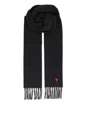 AMI Paris Scarf - Black