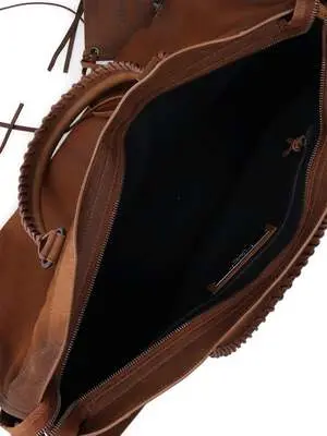 Balenciaga Le City L Vintage Shoulder Bag - Brown