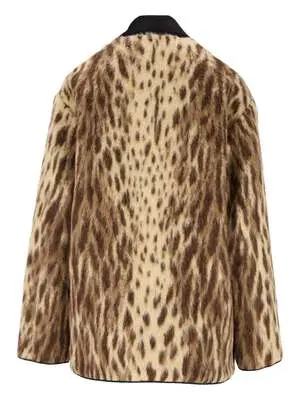 FORTE_FORTE Double-breasted Royal Leopard