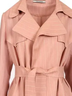 Tagliatore Carola Long Trench Coat - Multicolor