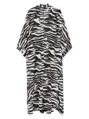 Attico Zebra Print Caftan