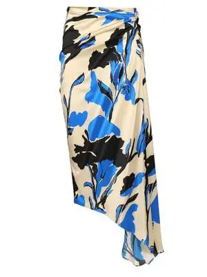 Max Mara Asymmetric Skirt - Multicolor