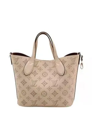 LOUIS VUITTON 2021-2026 Monogram Mahina Blossom Pm Satchel