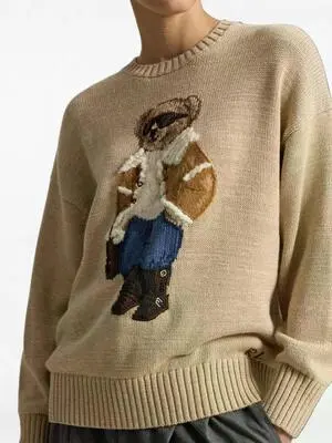 Polo Ralph Lauren Polo Bear Intarsia-knit Sweater
