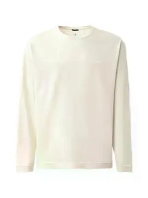 C.P. COMPANY 70/2 Mercerized Jersey Gasato Long Sleeve T-shirt - Neutrals