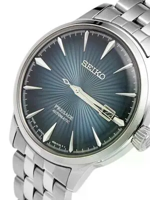 SEIKO PREOWNED Presage Sunburst 40.5mm Watch - Blue
