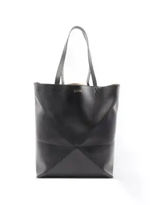 Loewe 2020s Puzzle Fold Tote Bag - Black