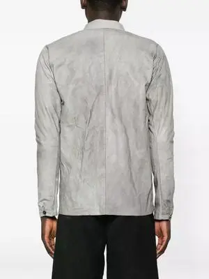 MA+ Leather Long-sleeves Shirt