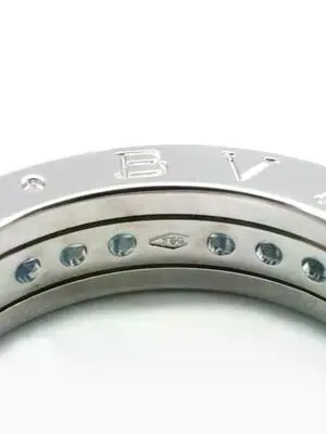 BVLGARI 2010s B-zero1 Blue Topaz Ring