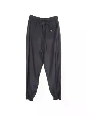 Prada 2010s Logo-plaque Track Pants