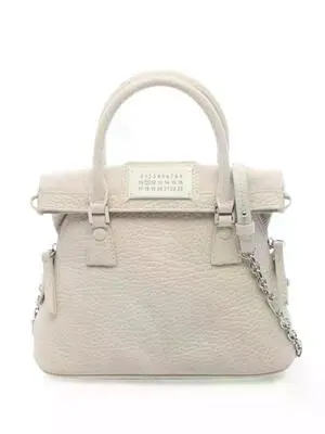 MAISON MARGIELA 2010s Micro 5ac Tote Bag - Neutrals