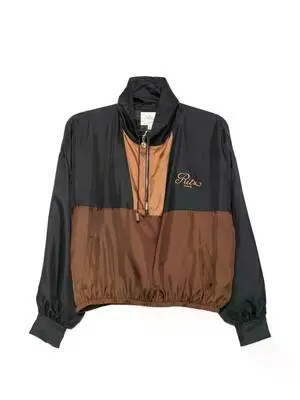 FRAME Ritz Paris Colour-block Jacket - Blue