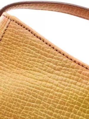 Loewe 2010s Mini Leather Logo-embossed Shoulder Bag - Neutrals