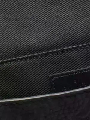 LOUIS VUITTON 2010s Nano Steamer Monogram Taurillon Shoulder Bag