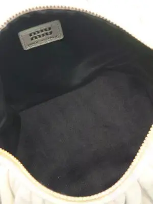Miu Miu Matelassé Leather Tote Bag