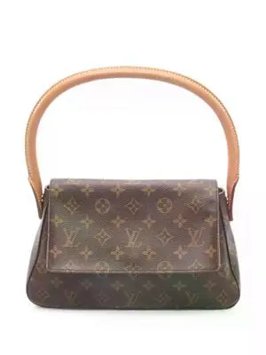 LOUIS VUITTON 2001 Mini Looping Monogram Tote Bag