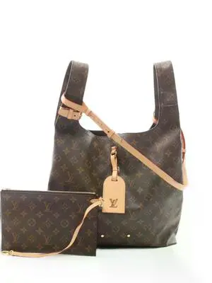 LOUIS VUITTON Gm Atlantis Monogram Tote Bag - Brown