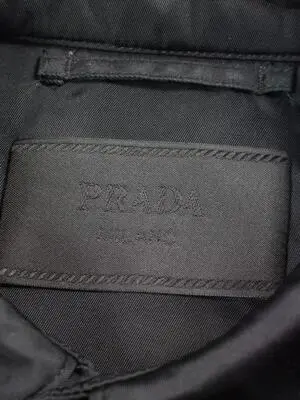 Prada 2000s Re-nylon Button-down Shirt Jacket