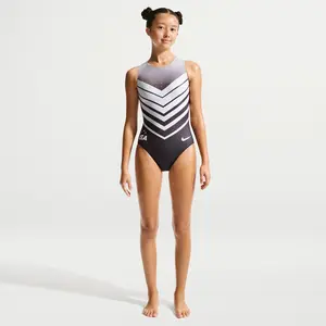 Nike Gymnastics Valor Leotard - Black