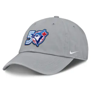 Nike Toronto Blue Jays 50th Season Club Mlb Adjustable Hat - Grey